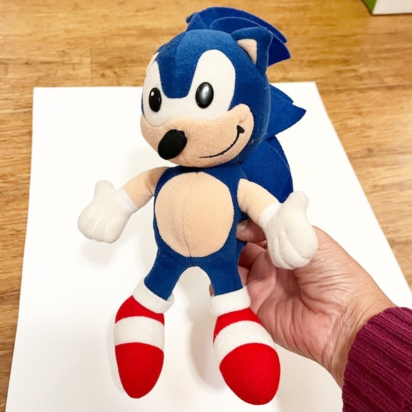 SEGA | Toys | Sega Of America Sonic The Hedgehog 993 Vintage Plush Toy ...